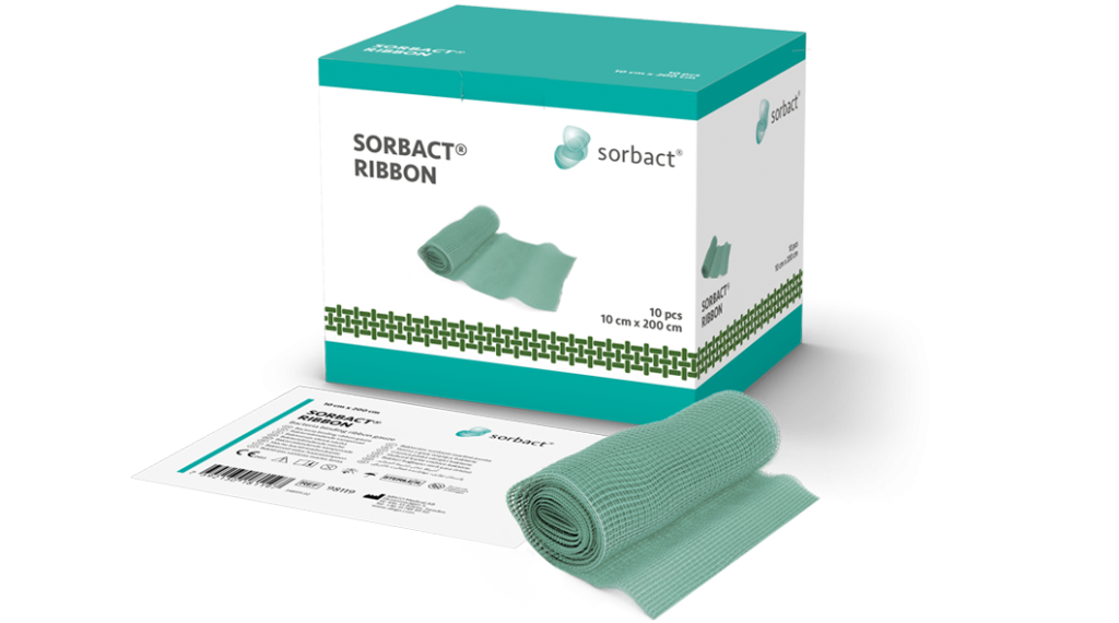 Sorbact® Ribbon Svampinfektion i hudveck - Sorbact® för vårdpersonal